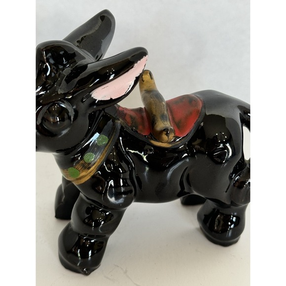 Art | Vintage Redware Ceramic Donkey Figurine Clay Burro Mule 6 Hand ...